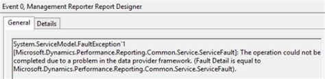 Management Reporter Error Opening Column Definition Azurecurve
