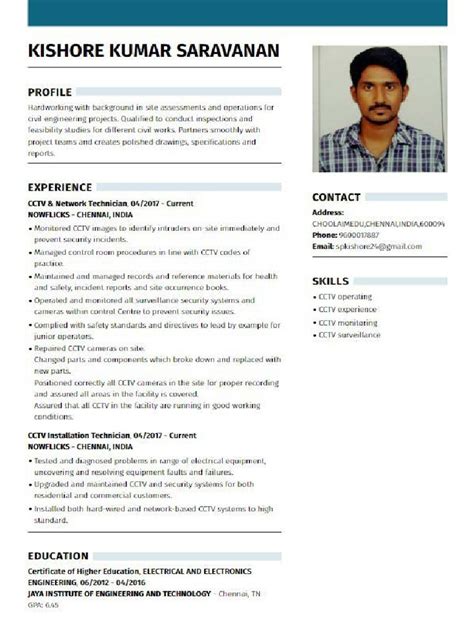 Resume Kishore Pdf