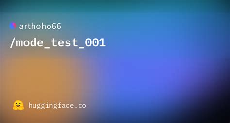Arthoho66 Mode Test 001 Training Metrics