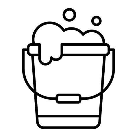 Premium Vector Bucket Icon