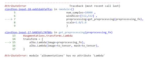 Module Albumentations Has No Attribute Lambda · Issue 851