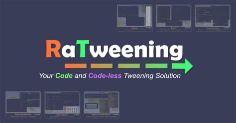 Ratweening 애니메이션 도구 Unity Asset Store