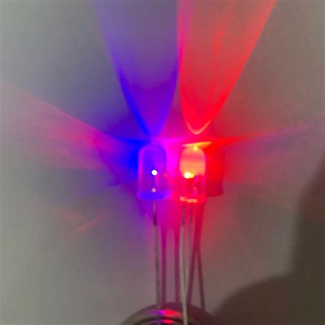 Jual Led Mm Kedip Warna Merah Biru Dan Merah Hijau Shopee Indonesia