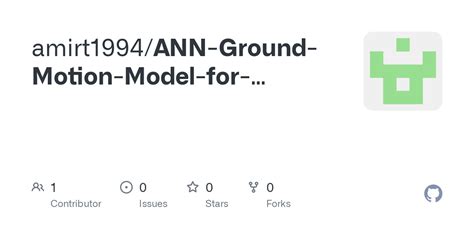 Github Amirt1994ann Ground Motion Model For Western Iberia