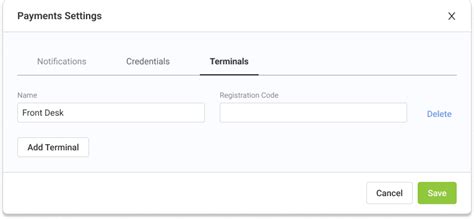 Crp Getting Started W Payments Setting Up Your Payments Terminal