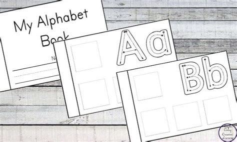 Alphabet Cut And Paste Book Simple Living Creative Learning