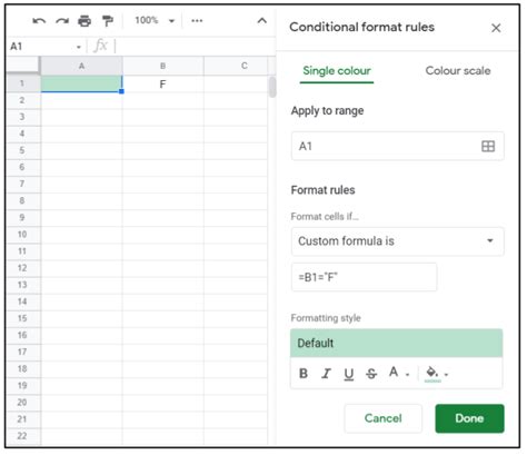 Conditional Formatting In Spreadsheets With Cells From Different Sheets Tecnocentres