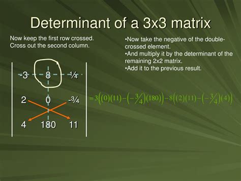 Ppt Matrices And Determinants Powerpoint Presentation Free Download