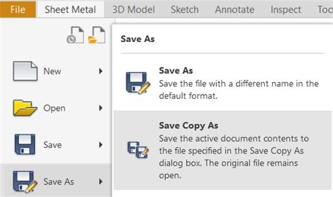 Saving File To Open In Older Inventor Versions Inventor 2021