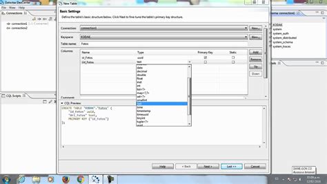 Creación De Bases De Datos Tablas Con Cassandra Youtube Creación De Bases De Datos Tablas Con Cassandra Youtube