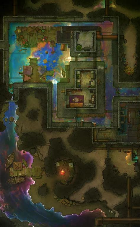 Sewer Tunnels Czepeku Maps