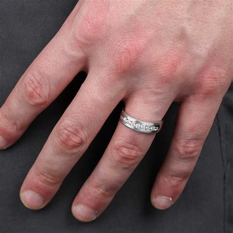 Male Wedding Rings Diamonds At Laurice Carter Blog