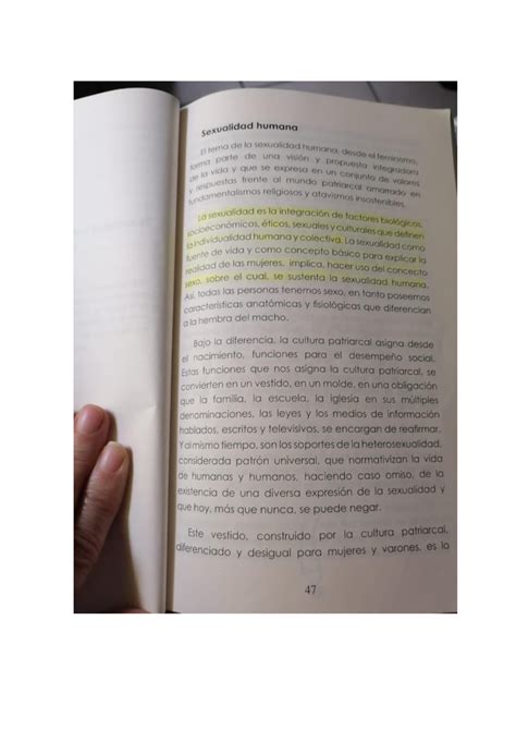 Tema 1 Sexualidad Humana Capitulo 2 Del Libro Desde El Feminismo