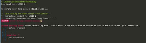 introspection crashes on tables without primary key · issue 559