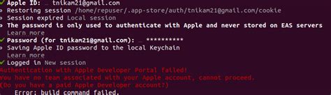 Eas Build For Ios Throwing Error For `paid Apple Developer Account
