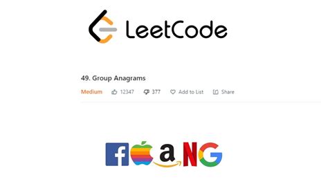 Group Anagrams Print Anagrams Together Hashing Leetcode Daily
