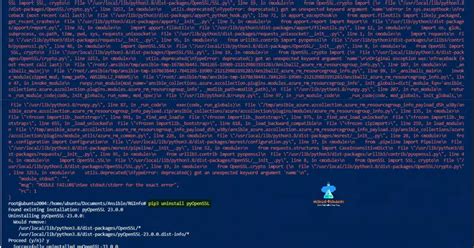 Ansible Azure An Exception Occurred During Task Execution TypeError Deprecated Got An