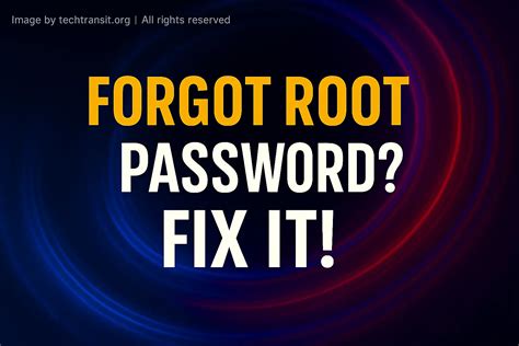 Reset Forgotten Root Password On Rhel 9 And 10
