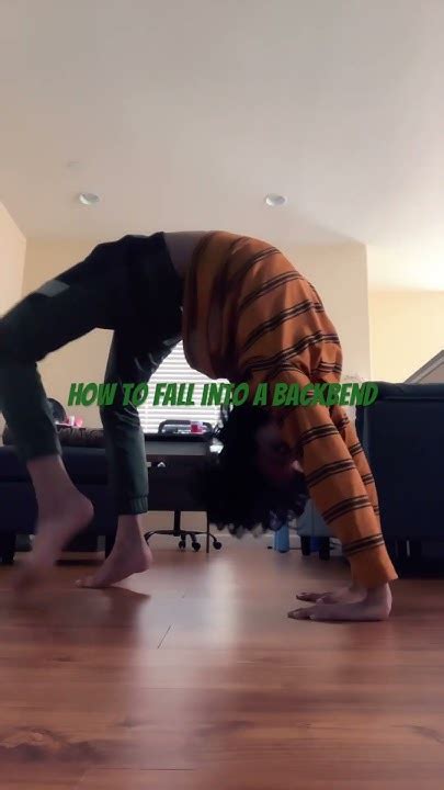 How to fall into a backbend! Backbend Tutorial - YouTube