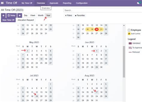 Memasukkan Informasi Hari Libur Pada Odoo Community Pt Proweb Indonesia