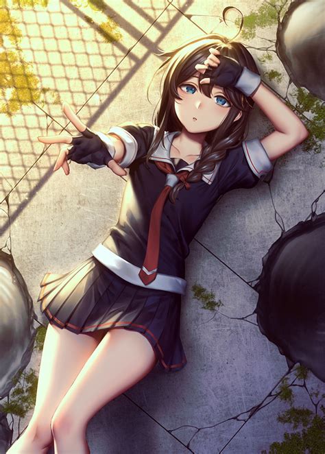 Shigure And Shigure Kai Ni Kantai Collection Drawn By Eatora Danbooru