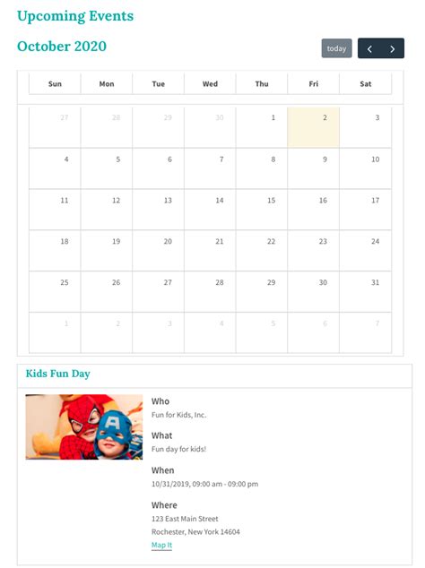 Create A Calendar View GravityKit Academy
