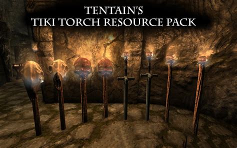 Tiki Torch Modders Resource Pack At Skyrim Nexus Mods And Community