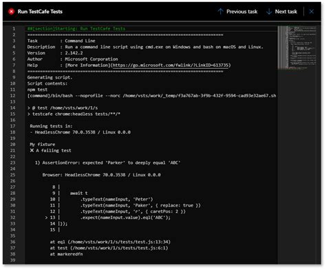 Integrate Testcafe With Azure Devops Continuous Integration Guides