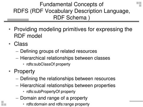 PPT Introduction To RDF And RDFS Editor MR PowerPoint Presentation ID