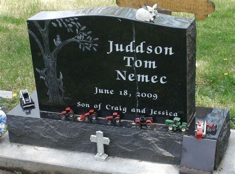 Juddson Tom Nemec 2009 2009 Find A Grave Memorial
