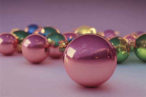 Dynamic Abstract Background Spheres Ai Generative Stock Illustration Illustration Of Dynamic