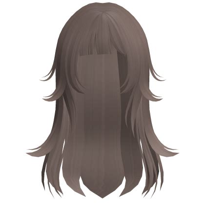 귀여운 애니메이션 지저분한 늑대 머리 자르기 애쉬 밀크 티 Roblox