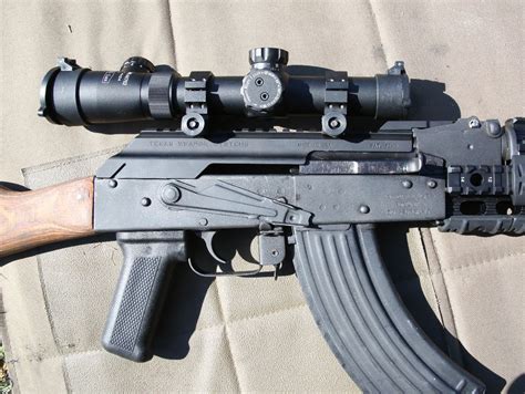 How To Scope Your Ak 47 Texas Weapons Systems And Hi Lux Cmr Ak762