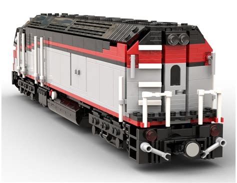 Lego Moc 148 Caltrain Mp36ph By Nonsensewars Rebrickable Build