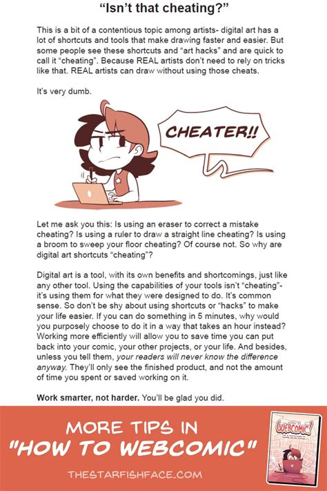 Webcomic tips: Cheating? --- How to Webcomic is the culmination of everything I’ve learned from ...