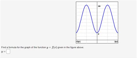 Solved Find A Formula For The Graph Of The Function Y F X Chegg