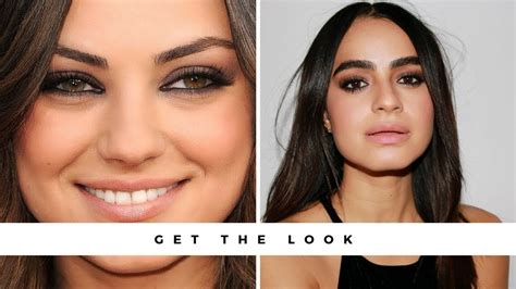 Get The Look Mila Kunis Lived In Smokey Eye Celebrity Makeup Smoky
