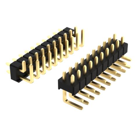 Buy Wholesale China Pin Headers Xn Pin Optional Ph Mm Dual Row Right Angle Needles