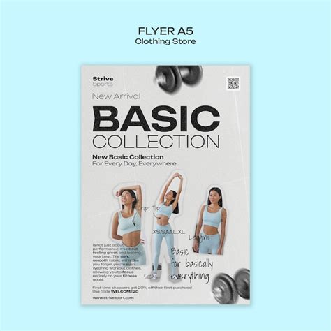 Premium Psd Clothing Store Template Design