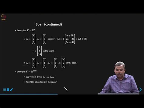 Free Video Linear Combinations And Span Introduction To Vector