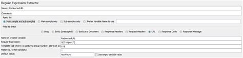 Redirect Jmeter Extract Redirected Request Body Url Stack Overflow