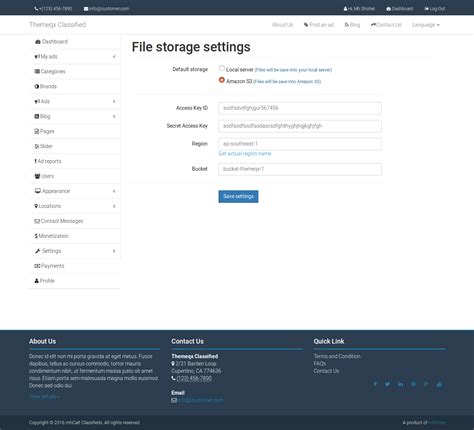 themeqx advanced php laravel classified ads cms themeqx