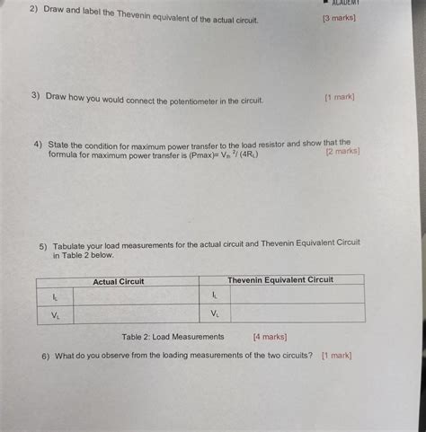 solved table 1 1 calculated data [9 marks] 2 tabulate your