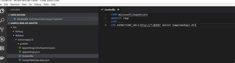 Net Core On Heroku With Docker Stack Overflow