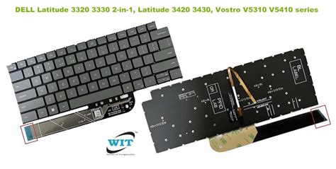 Laptop Internal Keyboard Keypad For Dell Inspiron 5310 5320 5410 5415 5418 5420 5425 Dell