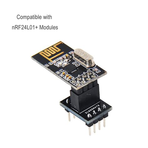 buy makerfocus 5pcs nrf24l01 adapter esp8266 esp 01 adapter module for