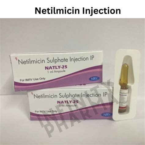 Netilmicin Injection At ₹ 400 Vial In Surat Id 2851120158412