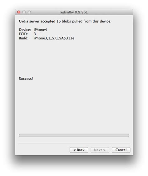 How To Save Your Iphone Shsh Blobs Using Redsnow Mac Iclarified
