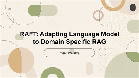 [2024 best ai paper] raft adapting language model to domain specific