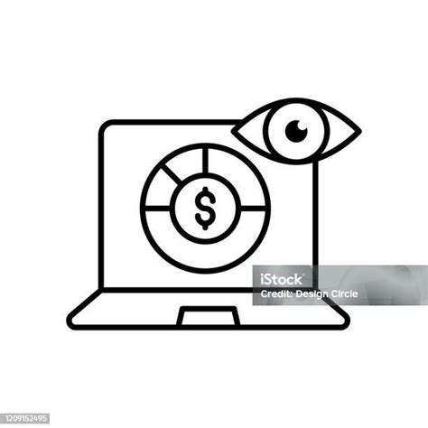 Ilustrasi Data Visulation Vector Sejalan Dengan Latar Belakang Warna